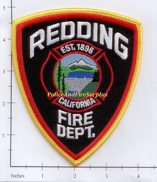 California - Redding Fire Dept Patch – Police And Fire Surplus