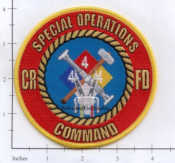 Colorado - Castle Rock Special Operations Command Fire Dept Patch ...