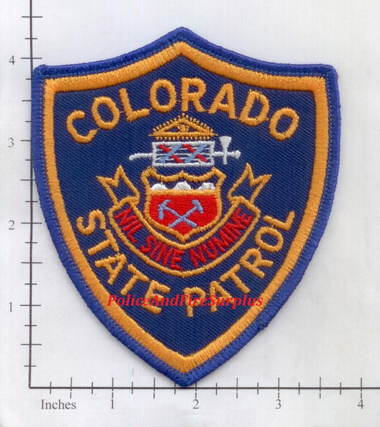 Colorado - Colorado State Police Dept Patch v1 – Police And Fire Surplus