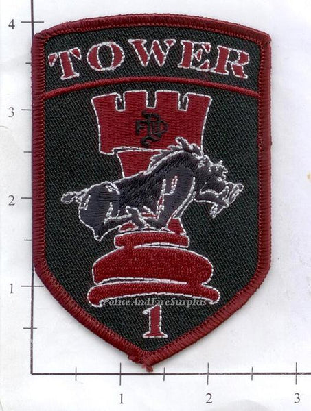 Colorado - Denver Tower 1 Fire Dept Patch – Police And Fire Surplus