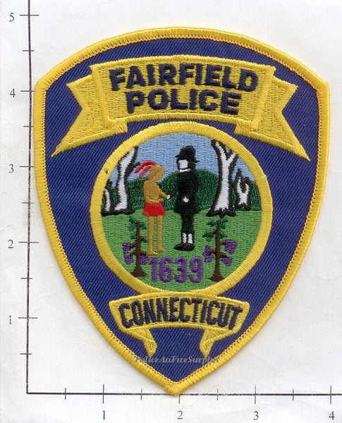 Connecticut - Fairfield Police Dept Patch v1 – Police And Fire Surplus