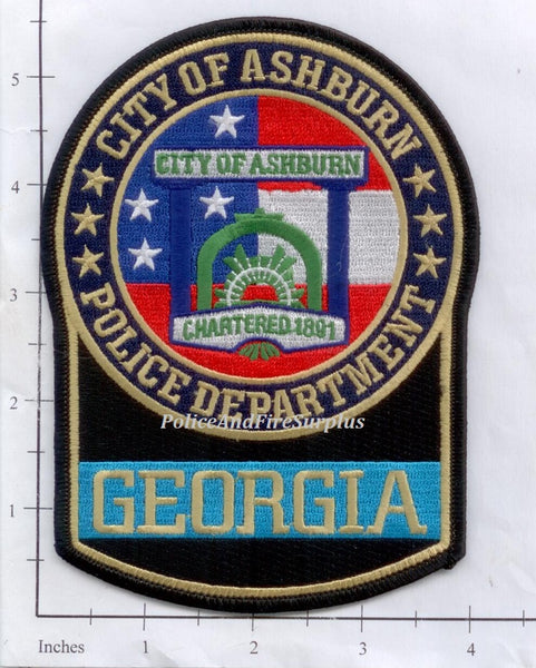 Georgia - Ashburn Police Dept Patch – Police And Fire Surplus