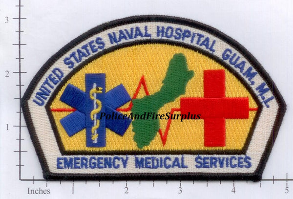 Guam - Micronesia US Naval Hospital Emergency Medical Services Patch v ...