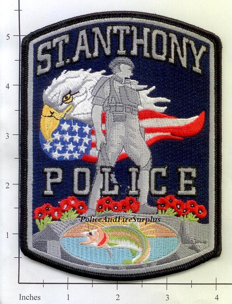 Idaho - St Anthony Police Dept Patch – Police And Fire Surplus