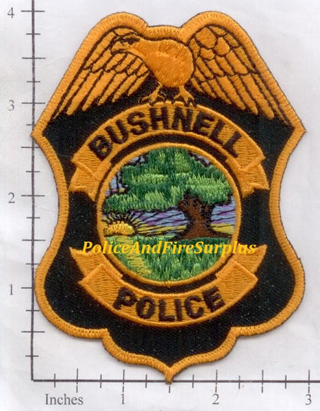 Illinois - Bushnell Police Dept Patch – Police And Fire Surplus