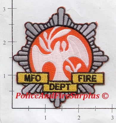MFO Fire Dept Patch – Police And Fire Surplus