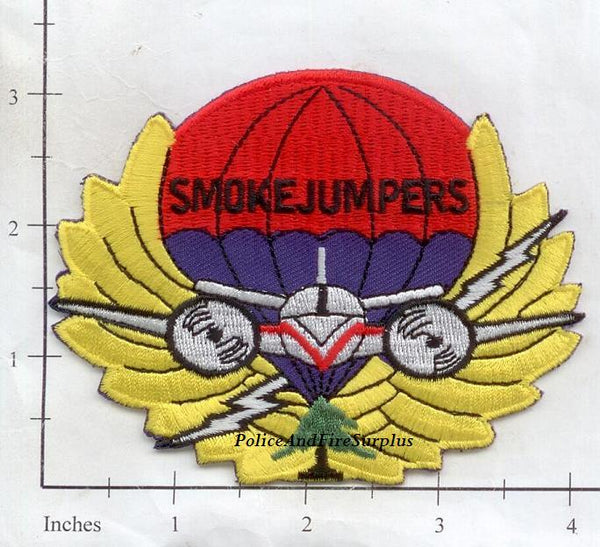 Montana - Missoula Smoke Jumper Fire Dept Patch – Police And Fire Surplus