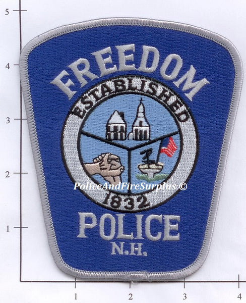 New Hampshire - Freedom Police Dept Patch v1 – Police And Fire Surplus
