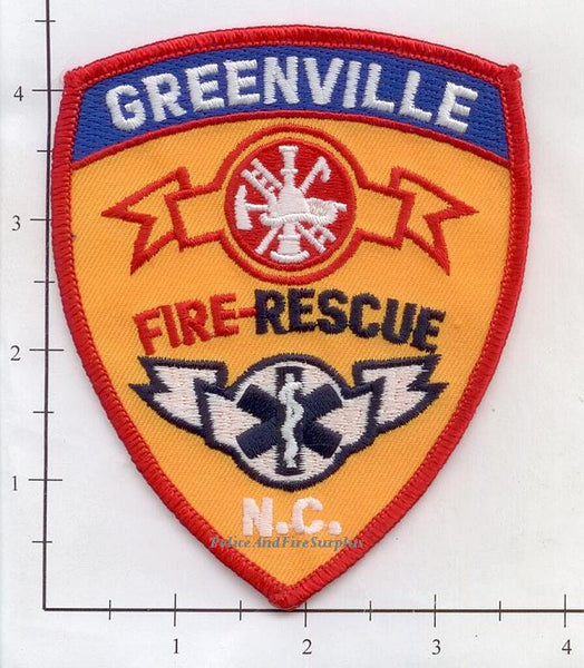 North Carolina - Greenville Fire Rescue Dept Patch – Police And Fire ...
