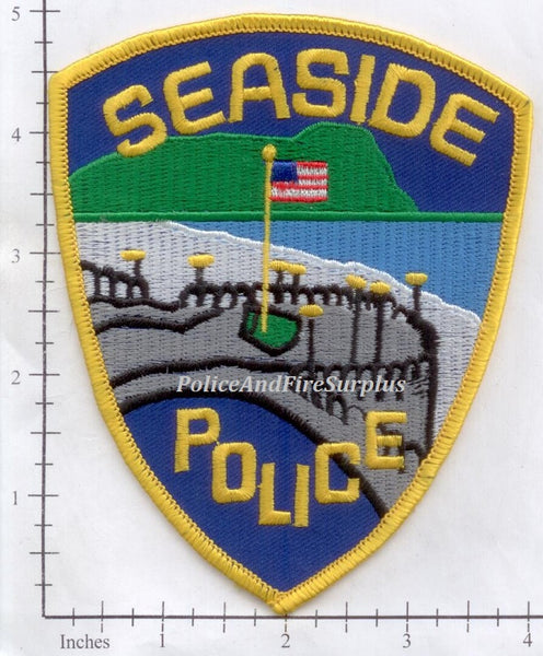 Oregon - Seaside Police Dept Patch – Police And Fire Surplus