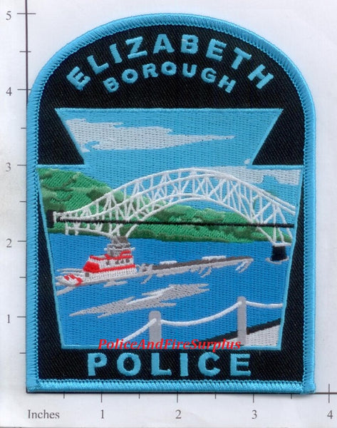 Pennsylvania - Elizabeth Borough Police Dept Patch v1 – Police And Fire ...