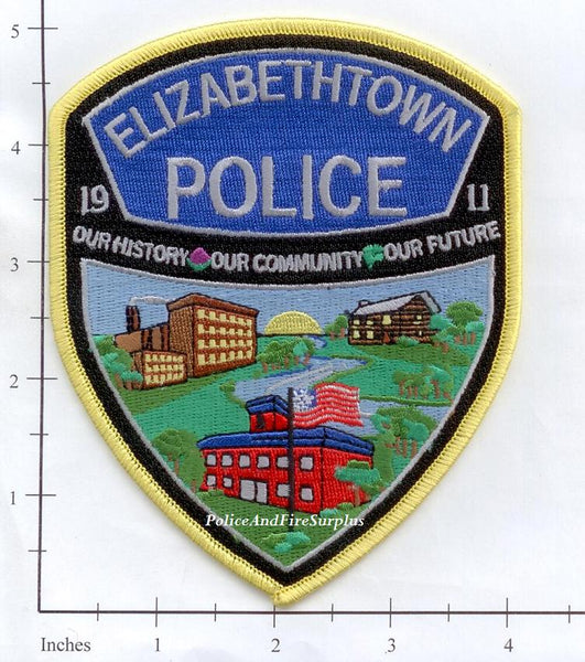 Pennsylvania - Elizabethtown Police Dept Patch v1 – Police And Fire Surplus