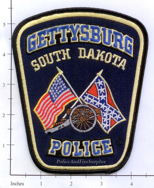 South Dakota - Gettysburg Police Dept Patch v1 – Police And Fire Surplus