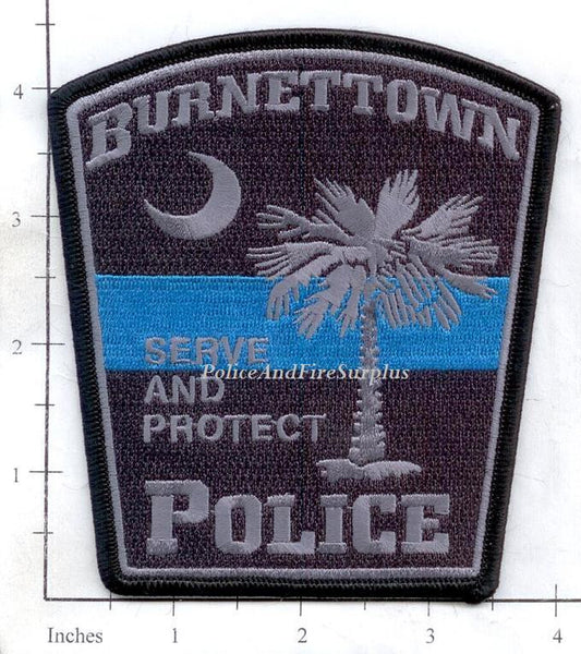 South Carolina - Burnettown Police Dept Patch – Police And Fire Surplus