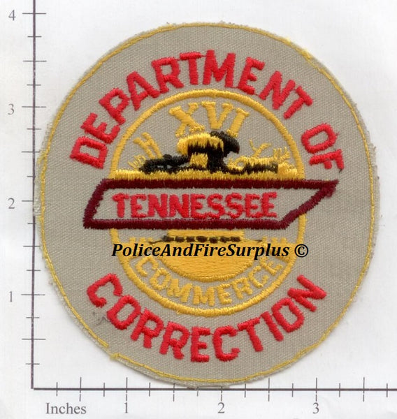 Tennessee - Tennessee Dept Of Corrections Police Dept Patch – Police ...