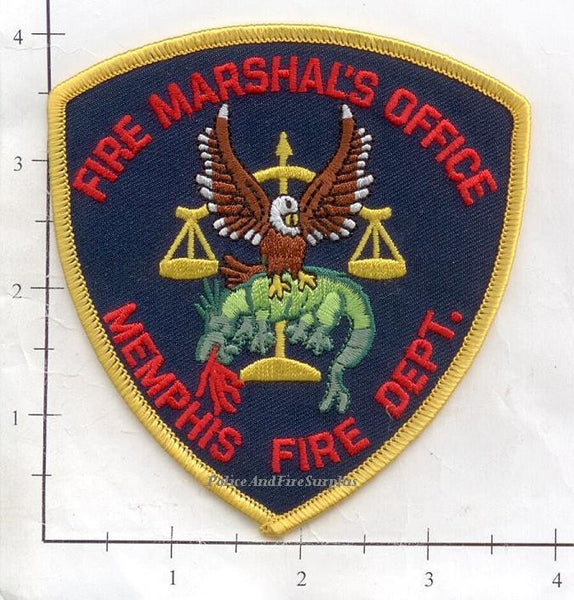 Tennessee - Memphis Fire Marshal's Office Fire Dept Patch – Police And ...