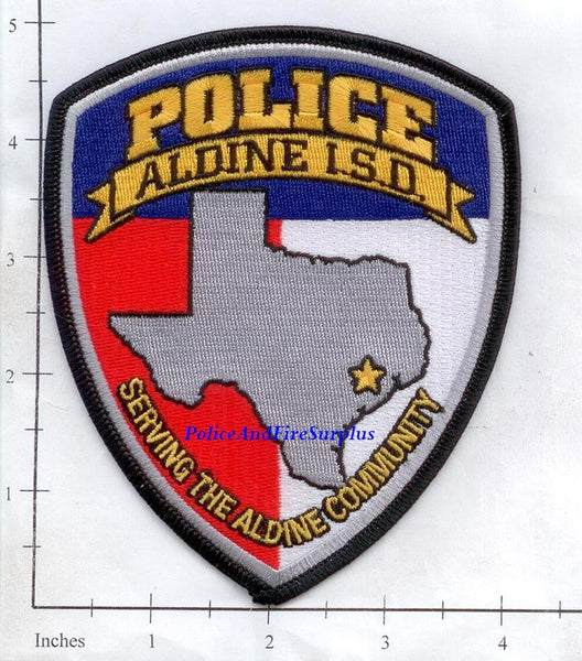 Texas - Aldine Independent School District Police Dept Patch – Police ...