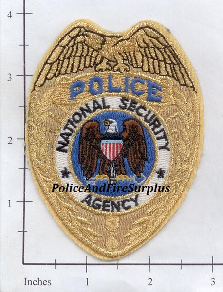 United States - National Security Agency Police Dept Patch v2 – Police ...