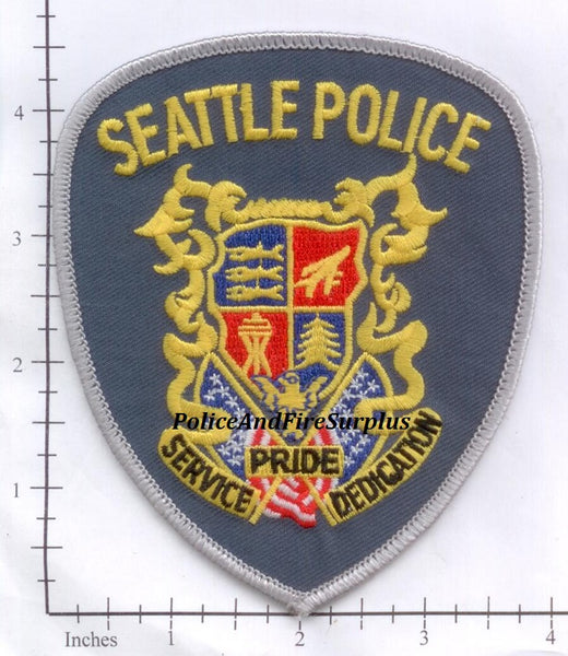 Washington - Seattle Police Dept Patch – Police And Fire Surplus