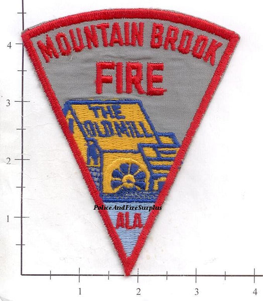 Alabama - Mountain Brook Fire Dept Patch – Police And Fire Surplus