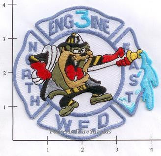Delaware - Wilmington Engine 3 Fire Dept Patch v2 – Police And Fire Surplus