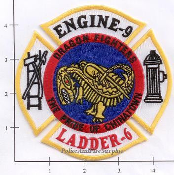 New York City Engine 9 Ladder 6 Fire Patch v2 – Police And Fire Surplus
