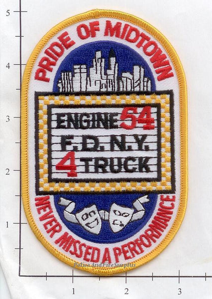 New York City Engine 54 Ladder 4 Fire Patch v13 – Police And Fire Surplus