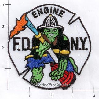 New York City Engine 82 Fire Dept Patch v5 – Police And Fire Surplus