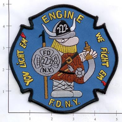 New York City Engine 222 Fire Patch v7 – Police And Fire Surplus