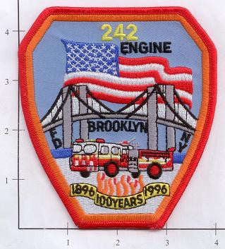 New York City Engine 242 Fire Patch v2 – Police And Fire Surplus