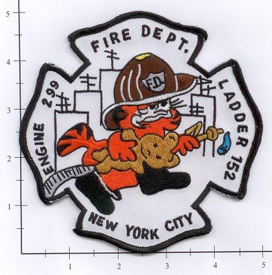 New York City Engine 299 Ladder 152 Fire Patch v5 Garfield – Police And ...