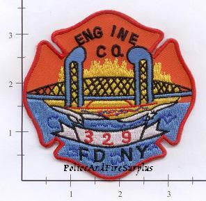 New York City Engine 329 Fire Patch v2 – Police And Fire Surplus