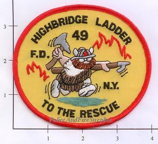 New York City Ladder 49 Fire Patch v1 – Police And Fire Surplus