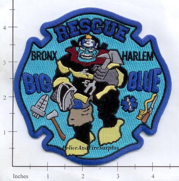 New York City Rescue 3 Fire Dept Patch v31 – Police And Fire Surplus