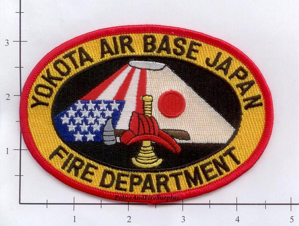 Japan - Yokota Air Base Fire Dept Patch v1 – Police And Fire Surplus