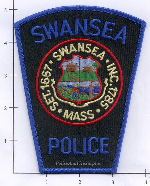 Massachusetts - Swansea Police Patch – Police And Fire Surplus