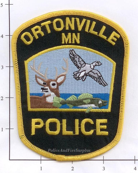 Minnesota - Ortonville Police Patch – Police And Fire Surplus