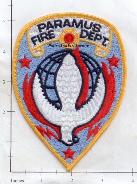 New Jersey - Paramus Fire Dept Patch – Police And Fire Surplus