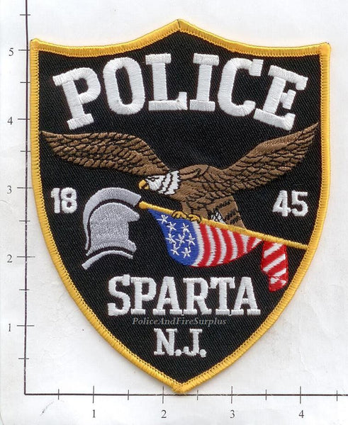 New Jersey - Sparta Police Patch – Police And Fire Surplus