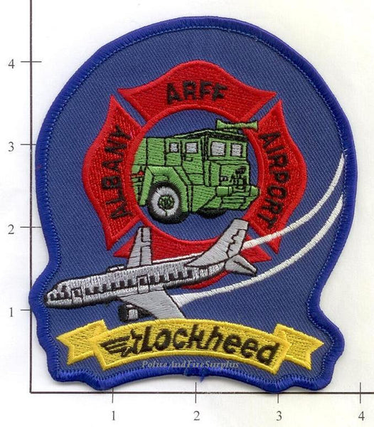 New York - Albany Airport - Lockheed Fire Patch ARFF v1 – Police And ...